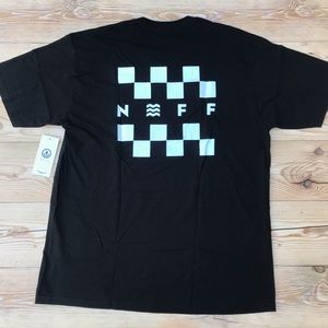Neff | Shirts | Neff Black White Checkered Mens Cotton Tshirt | Poshmark